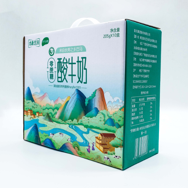 巴马天醇·零蔗糖酸牛奶(力源定制版)205g*10